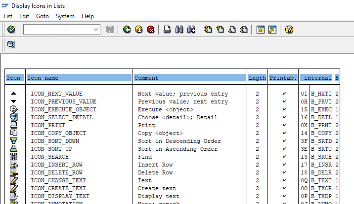SAP Using Icons In ABAP with Code Samples Heiko Evermann s 