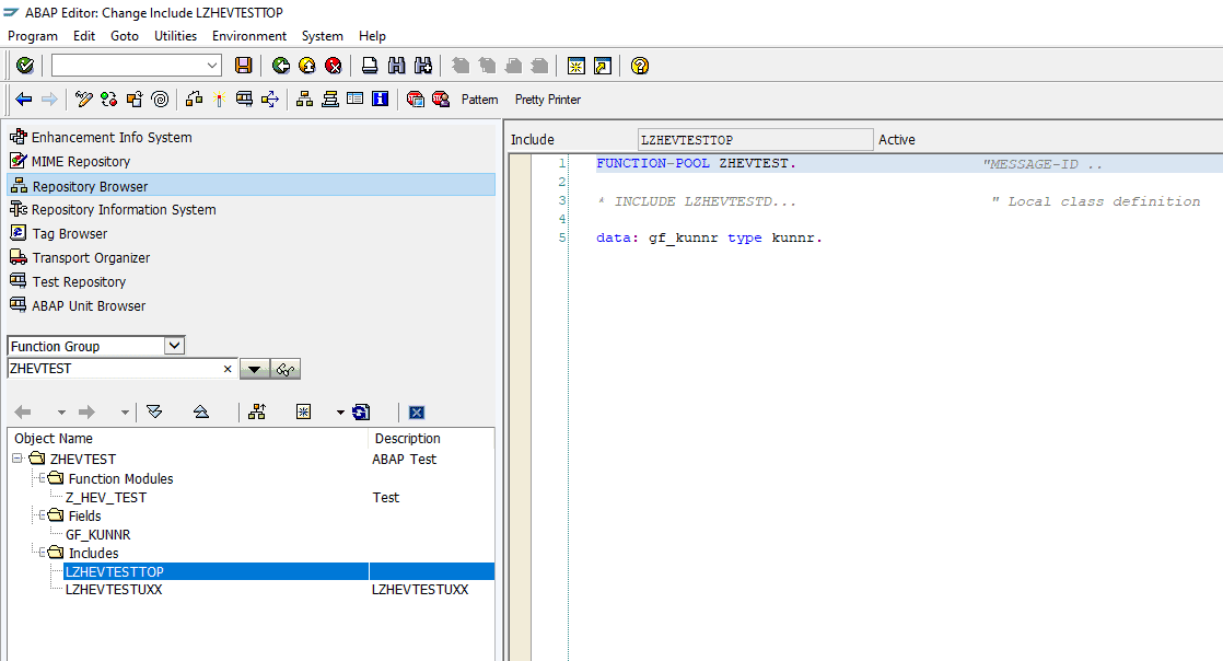 Sap How To Program And Test Abap Function Modules Heiko Evermanns Developer Notes 6138
